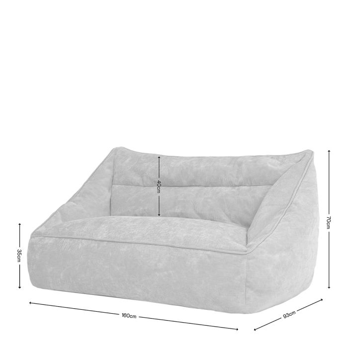 icon Cecilia Chenille Sofa Bean Bag